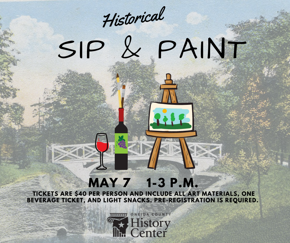 Sip & Paint - Member | Oneida County History Center